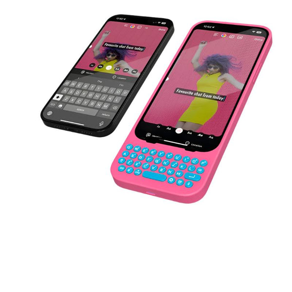 Shop Clicks Keyboard For iPhone 15 Pro Max - BumbleBee Online at ...