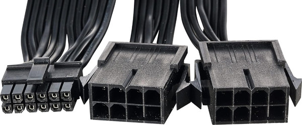 Shop Cooler Master 12-Pin to 2x8-Pin VGA Adapter - Black Online at ...