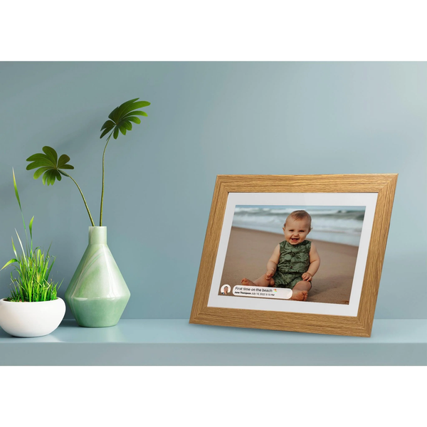 Shop Jackson Frameo 10.1" WiFi Digital Photo Frame - White Oak Online ...