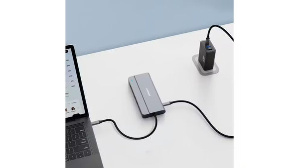 Shop mbeat Elite X14 Triple 4K Display Multi-Port USB-C Hub - Grey ...