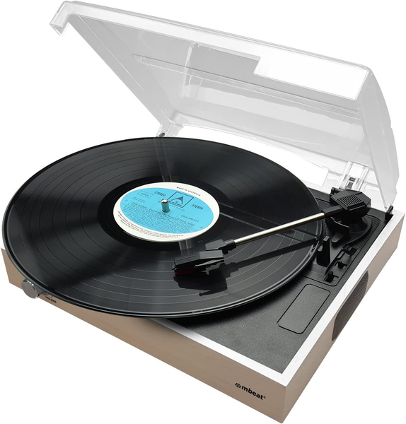 Shop mbeat Wooden Style USB Turntable Recorder Online at Horizon Store ...