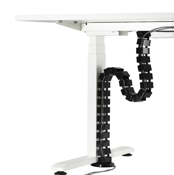 Shop Brateck Quad Entry Vertebrae Cable Management Spine - Black Online ...